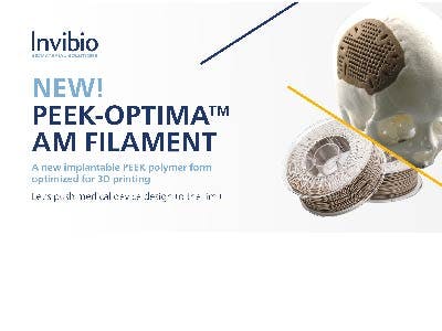 Invibio PEEK-OPTIMA AM Filament Brochure